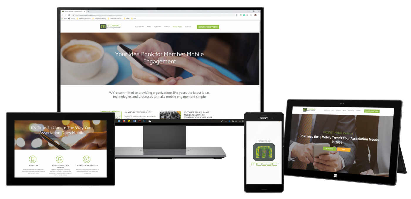 The Truth Behind the MOSAICTM Mobile Platform. - mosaic apps